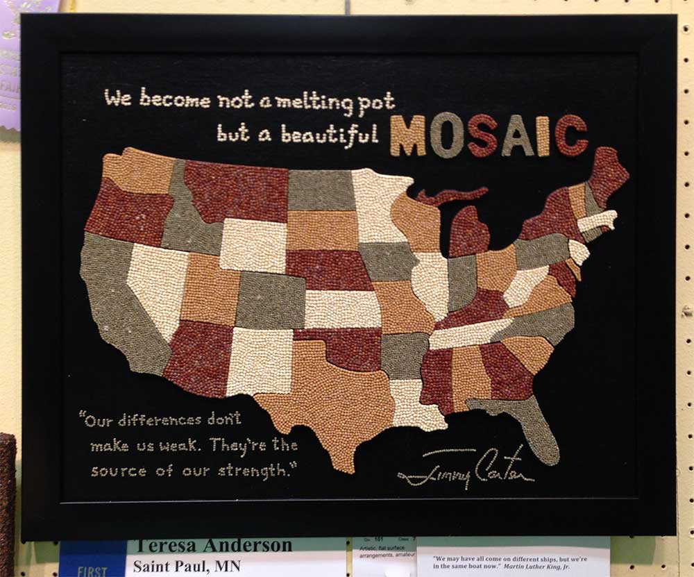 Daughter Number Three: Crop Art 2016