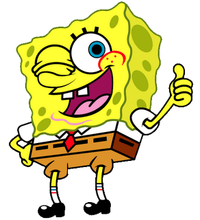 Cartoon Characters: Sing and SpongeBob (PNG)