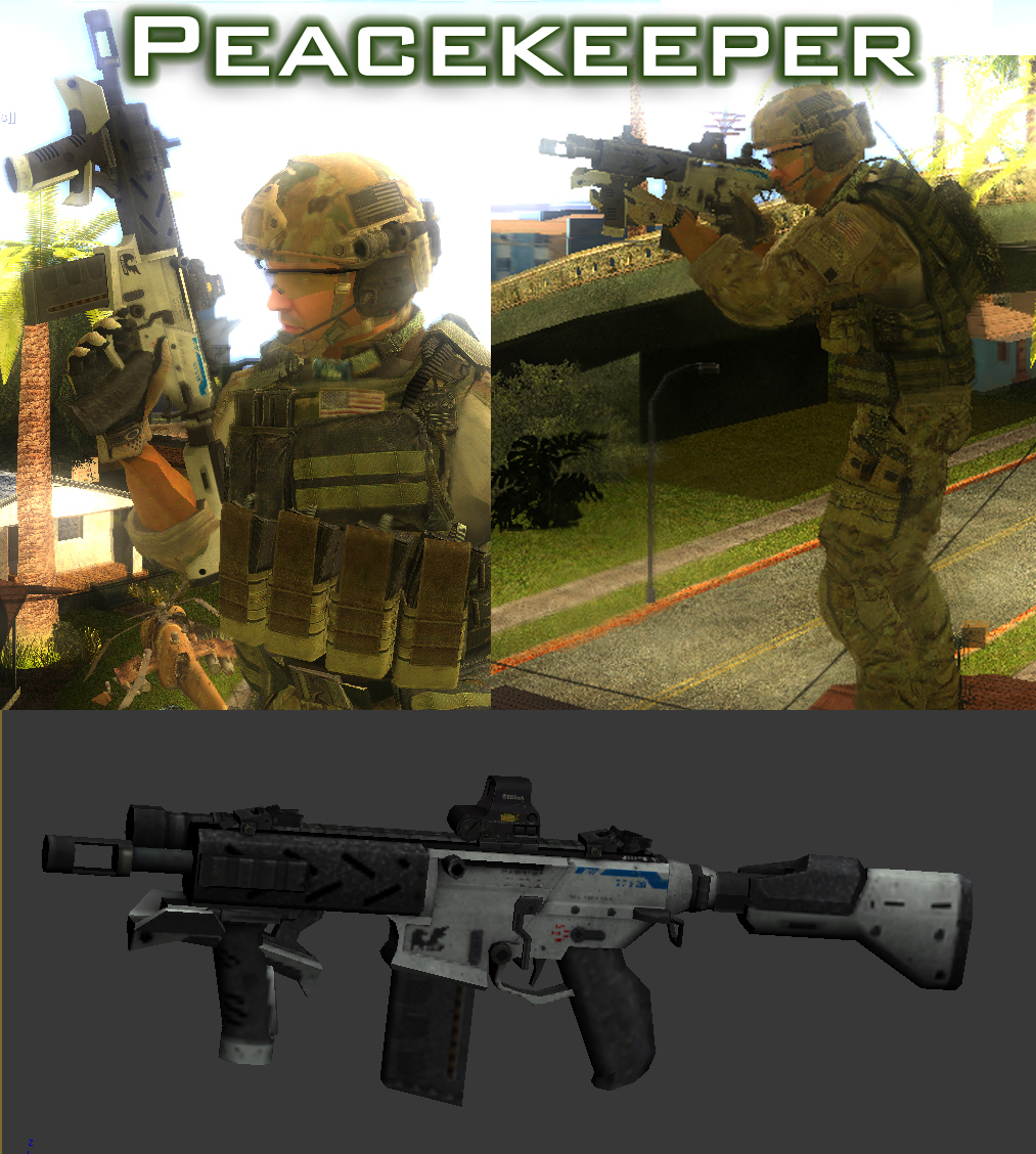 Midway Mods: [REL] Black Ops II Peacekeeper + Foregrip firing animation
