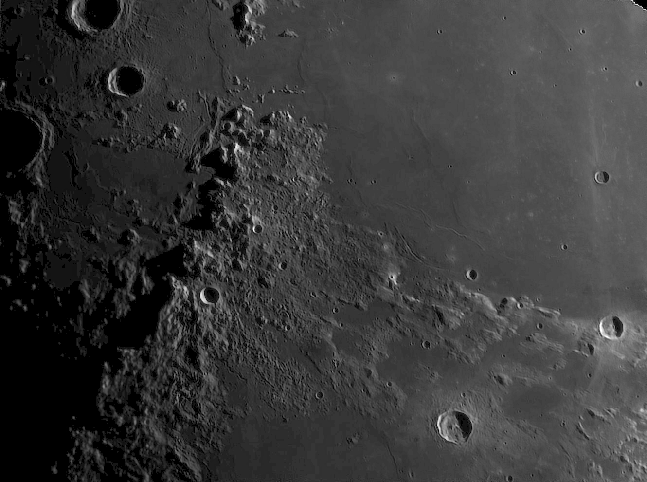 Astronomie et Astrophotographie a Lyon : La Lune Satellite naturel de ...