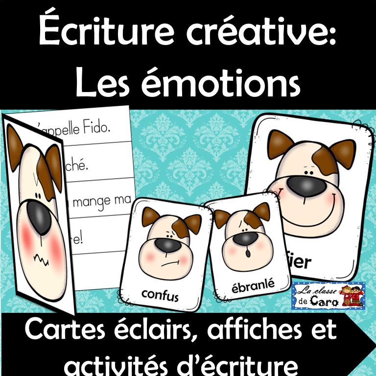 la classe de caro.: Écriture créative - cartes éclairs - affichage: Les ...