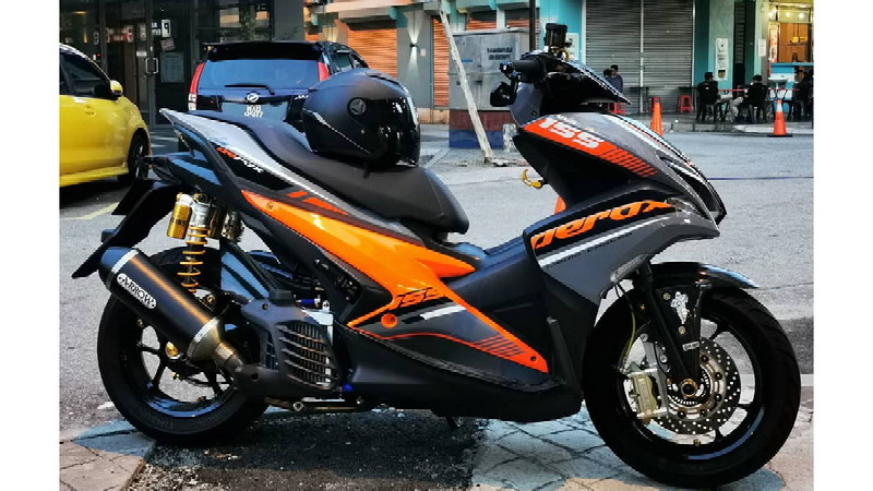 Galeri Foto Modifikasi Aerox Terbaru Paling Keren - satugeber.com