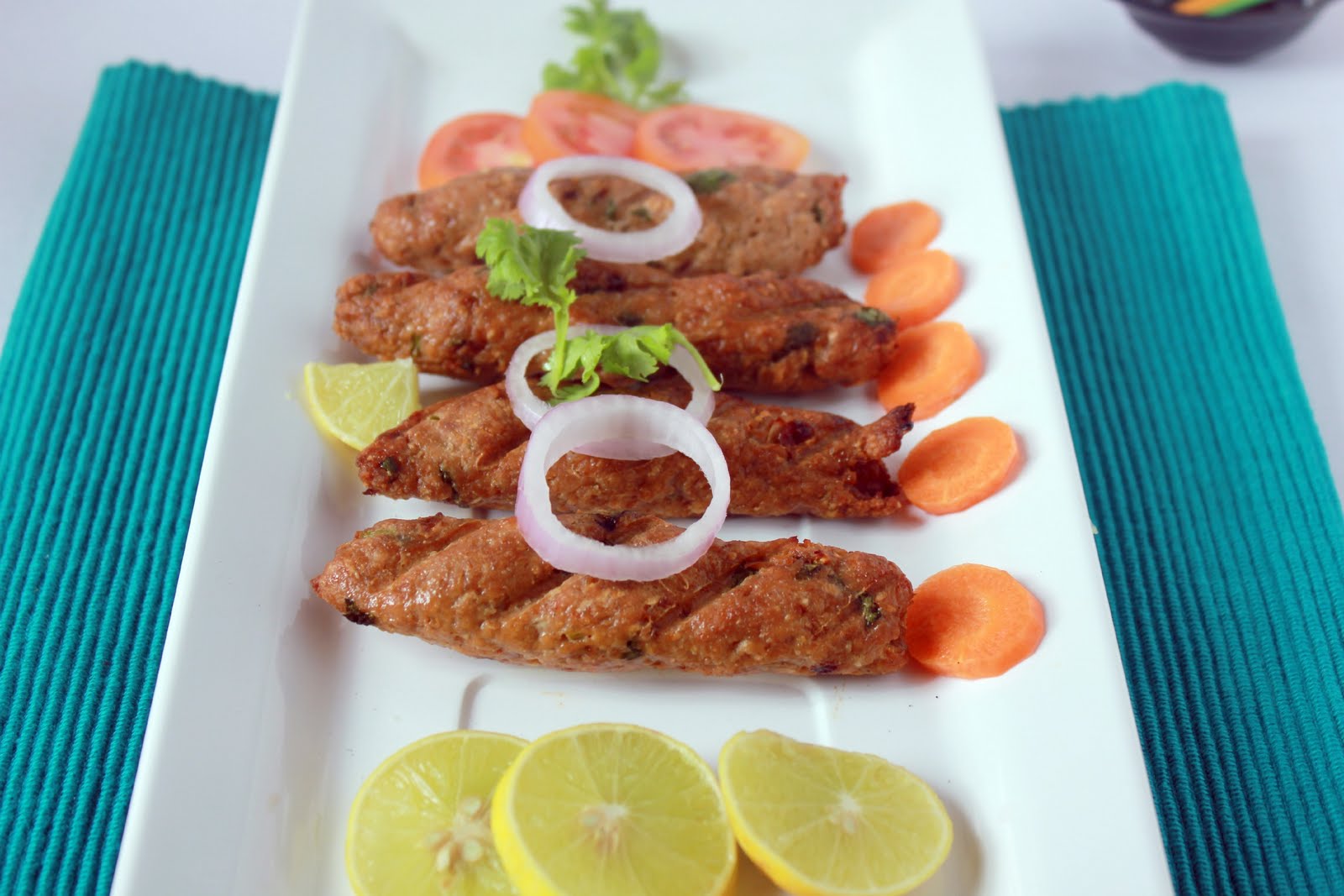 My Food Treats: Chicken Seekh Kebab/ Murg Seekh Kebab