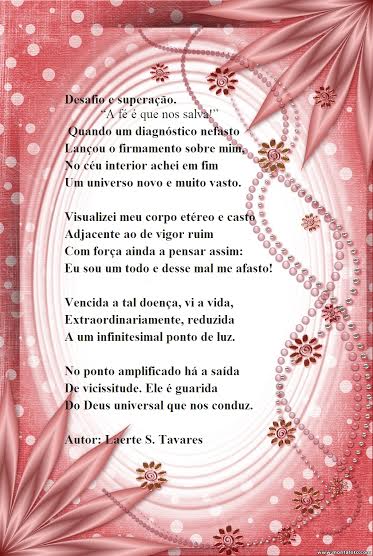 Silo Lírico - Literatura : PRIMAVERA EM OUTUBRO ROSA