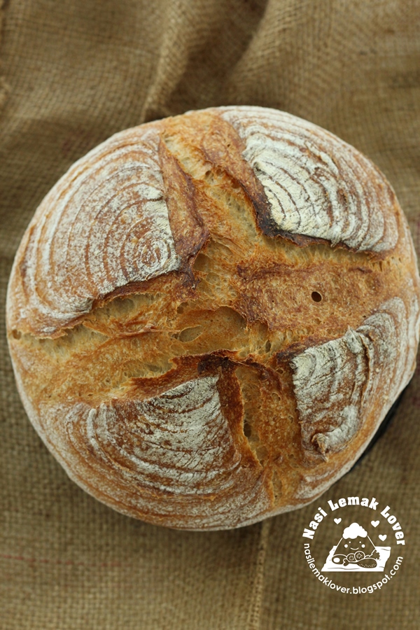 Nasi Lemak Lover: Pain de campagne_natural yeast 天然酵母_乡村面包