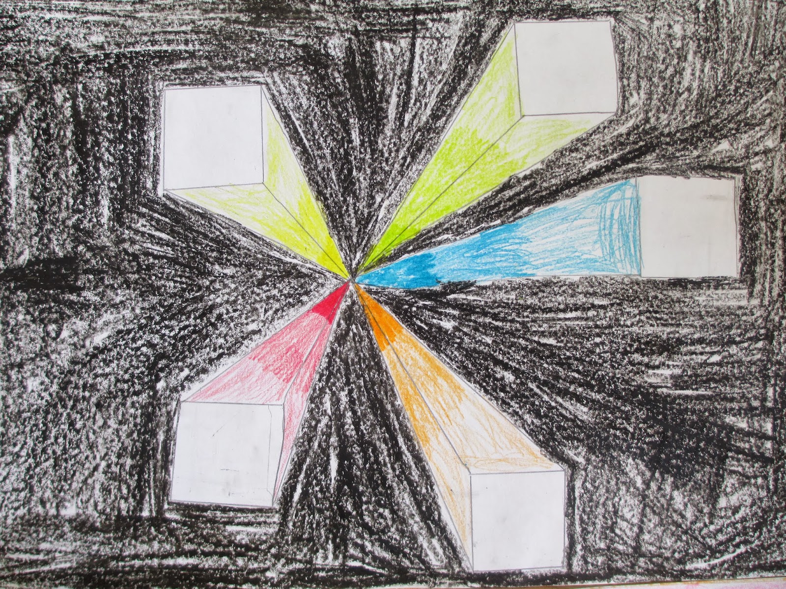 Sabal Palm Artist: Perspective: Pop out shapes