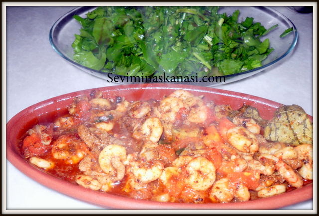 Cunda Usulü Karides Tava Tarifi