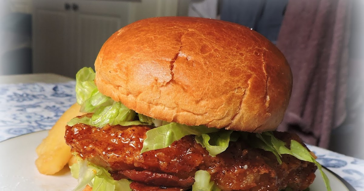 Honey Hot Chicken Burgers | The English Kitchen