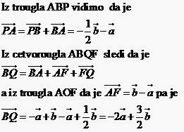 Matematika za poneti: VEKTORSKI RAČUN-PRIMENA-Primer 1