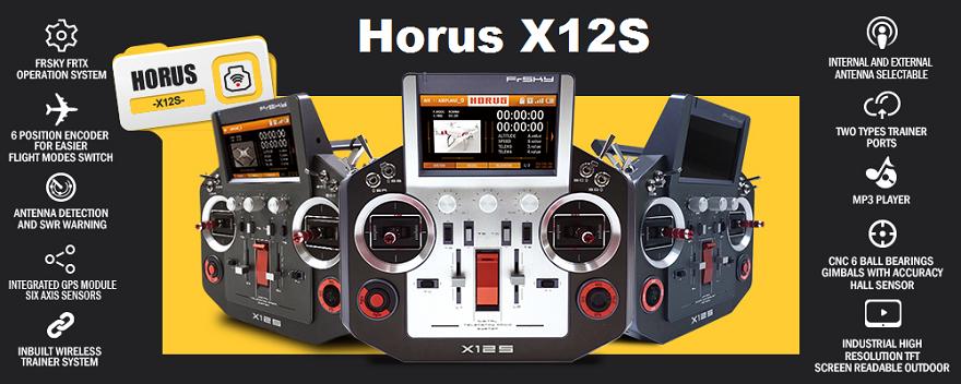 American Deals: FrSky Horus X12S Radio, 16 Channels Inbuilt GPS Module ...