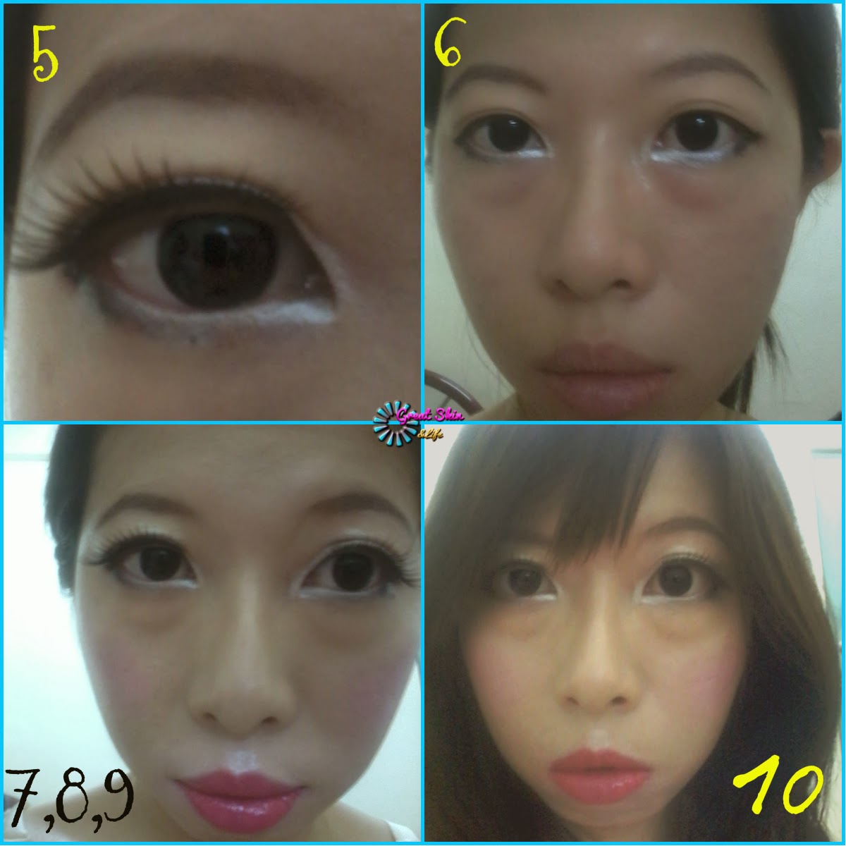 GREAT SKINandLIFE: MAKEUP DOLLY LOOK ON BUDGET