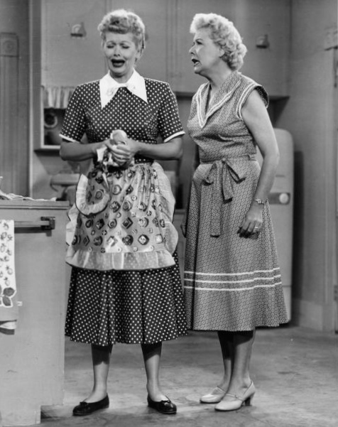 The Broke Costumer: Ethel Mertz and her Fabulous Wrap Dresses