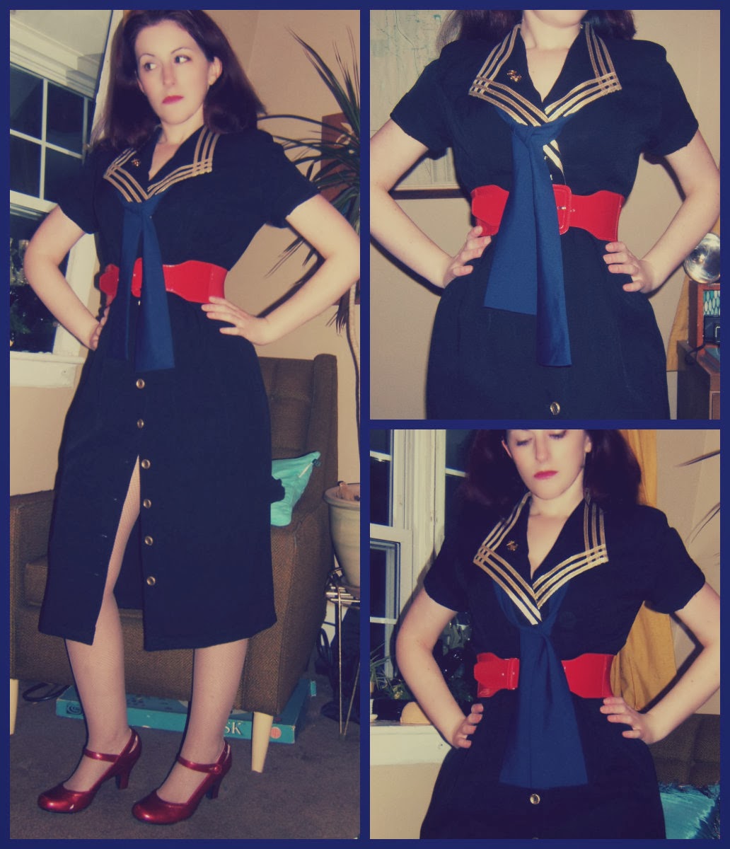 Craft, Thrift, or Die: Make this Nautical and Pin-up Style; take one