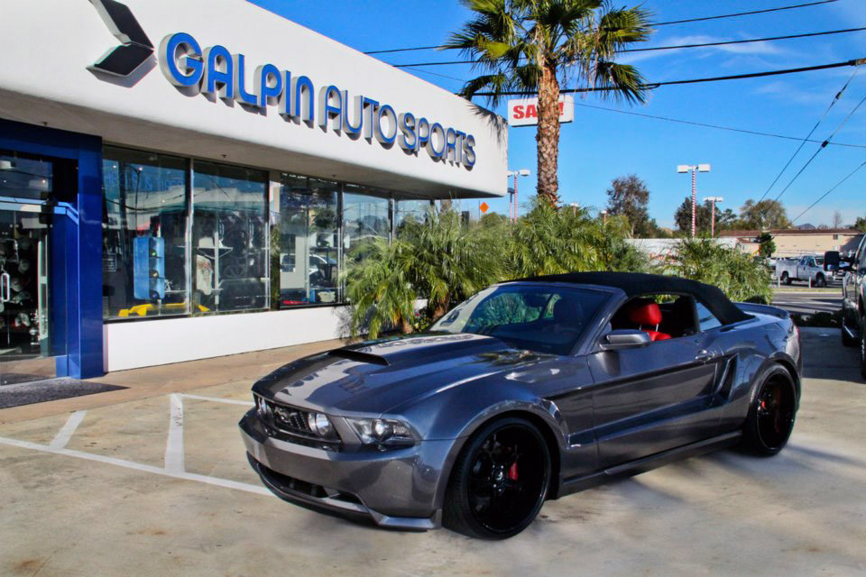 Galpin Auto Sports builds custom widebody Mustang Convertible