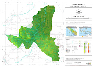 Peta Kabupaten Labuhanbatu Selatan - TriMap Design