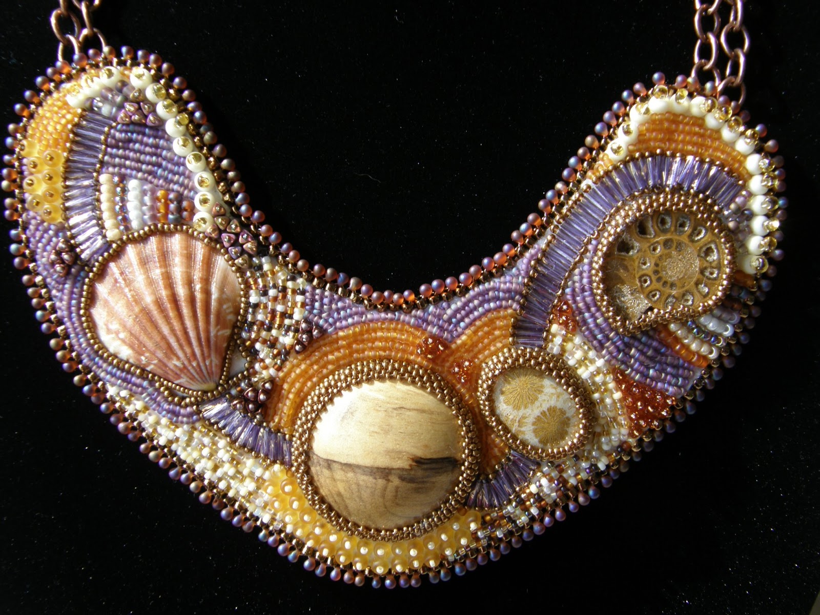 Mom’s Seashell Cabochon | Wood Bead Time