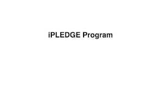IPLEDGE program