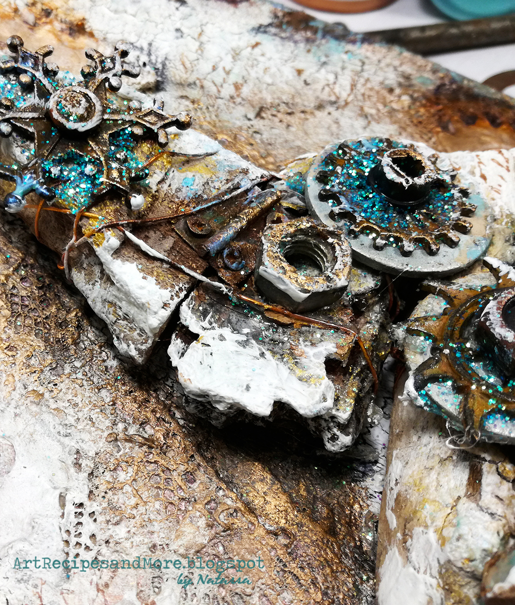 Art Recipes and More: Mechanical Junk Tree