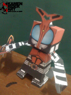Kamen Rider Meisters: Kamen Rider Papercraft Models