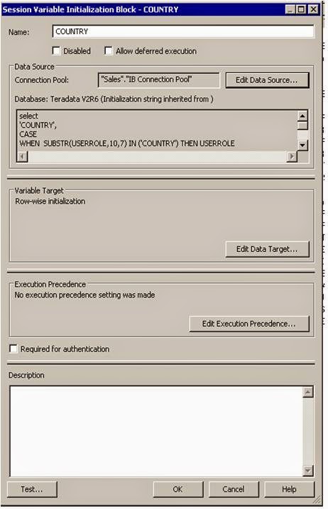 OBIEE Concepts: OBIEE Variables OBIEE Concepts: OBIEE Variables