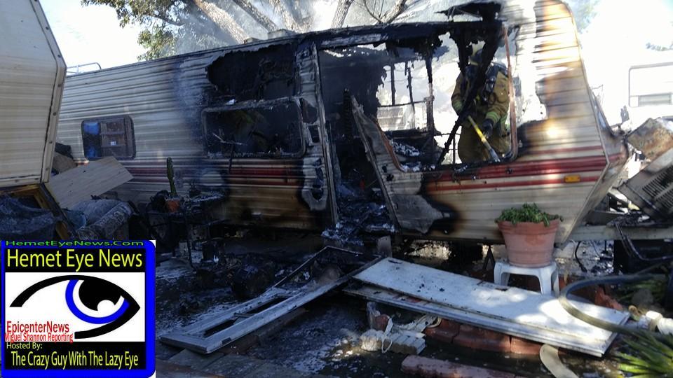 Hemet Eye News Hemet : Mobile Home Structure Fire Breaks Out at Hemet ...