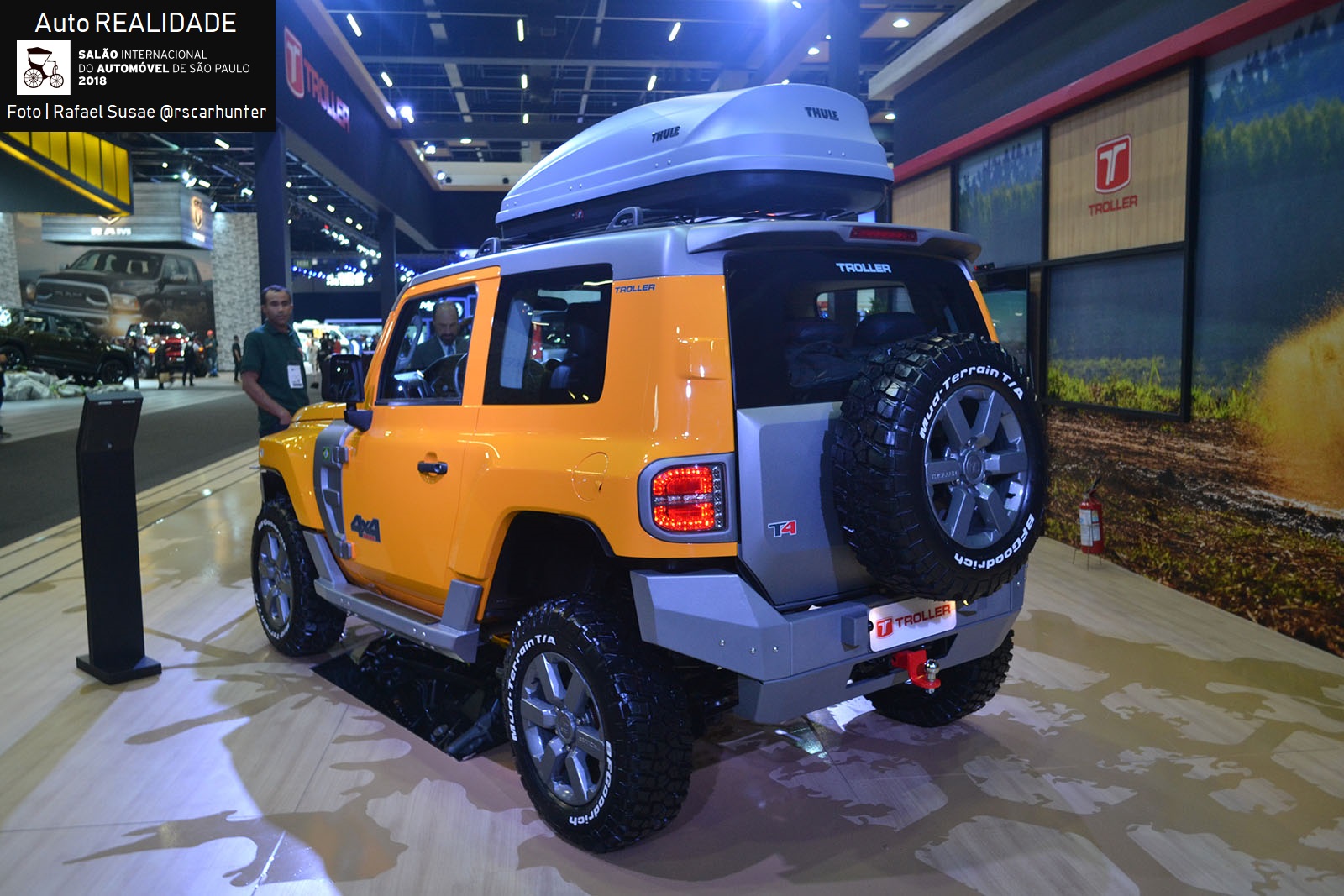 Troller revela TX4 e conceito holográfico de 4 portas no Salão de São Paulo