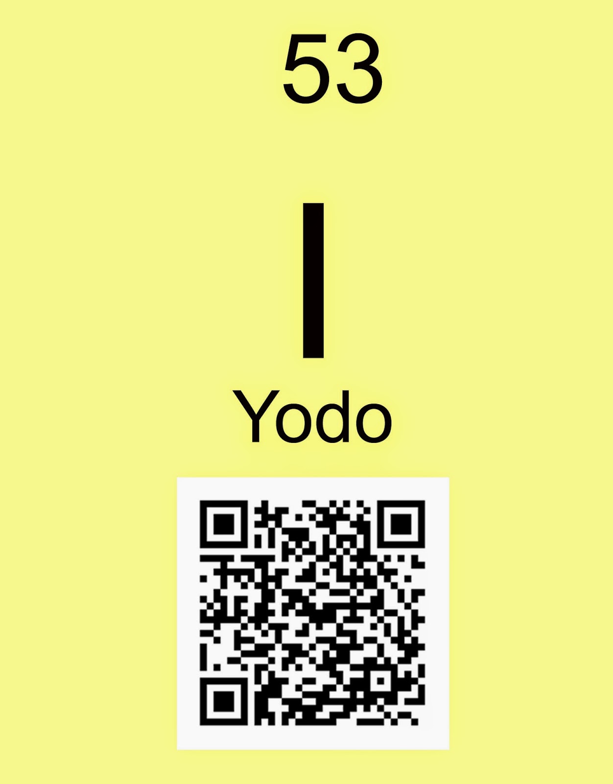 Tabla Periódica Colaborativa: 53: Yodo