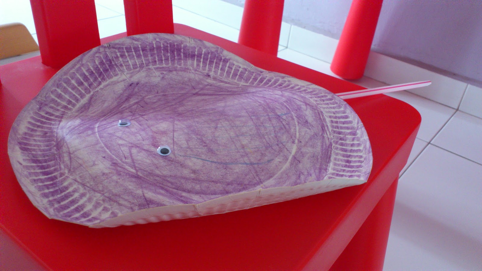 Dragonfly Bento Box: Snake, Paper plate stingray