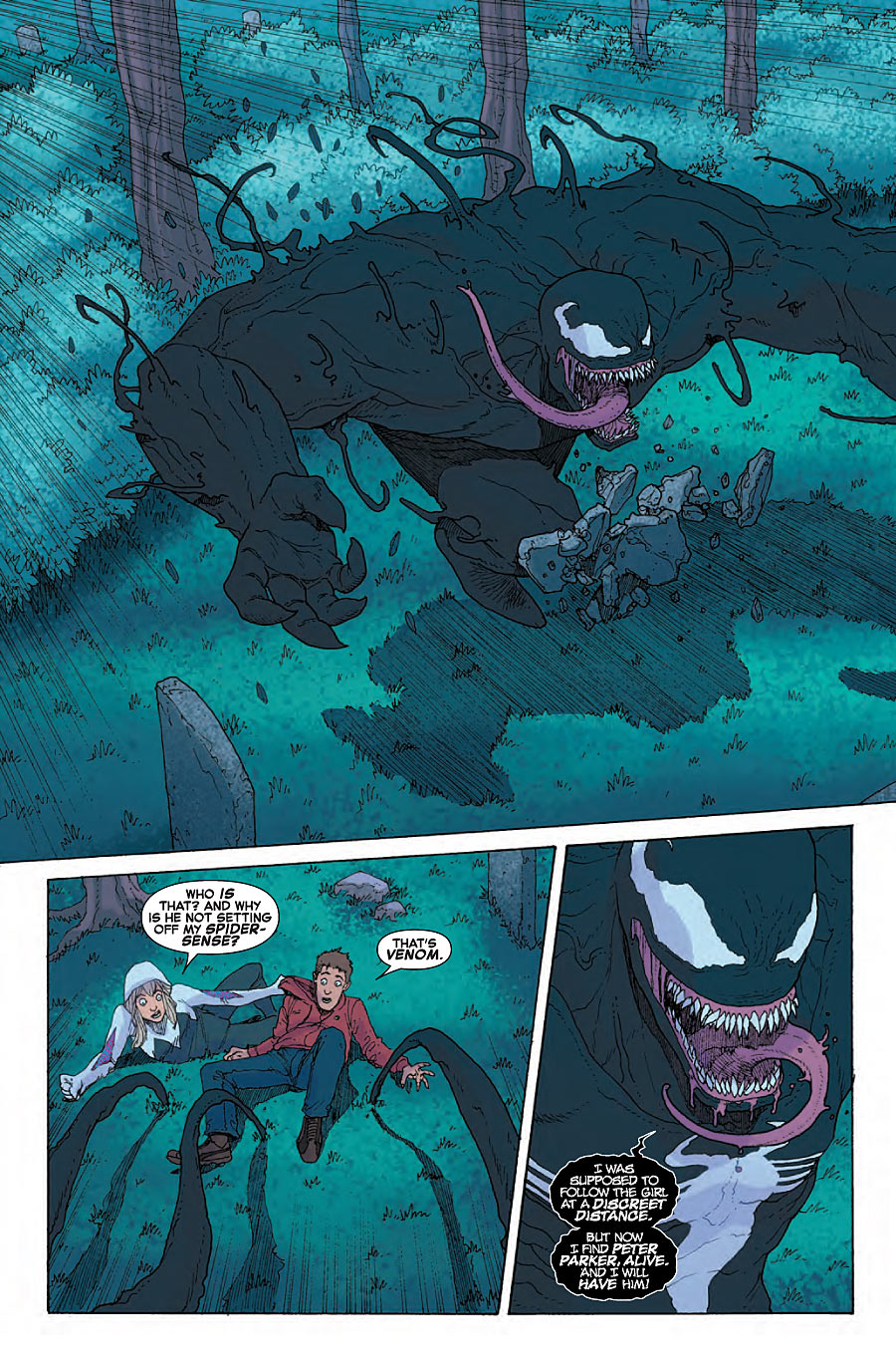 The Venom Site: secret wars: spider-verse 4 preview