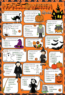 OUR ENGLISH CLASS: Halloween time!!