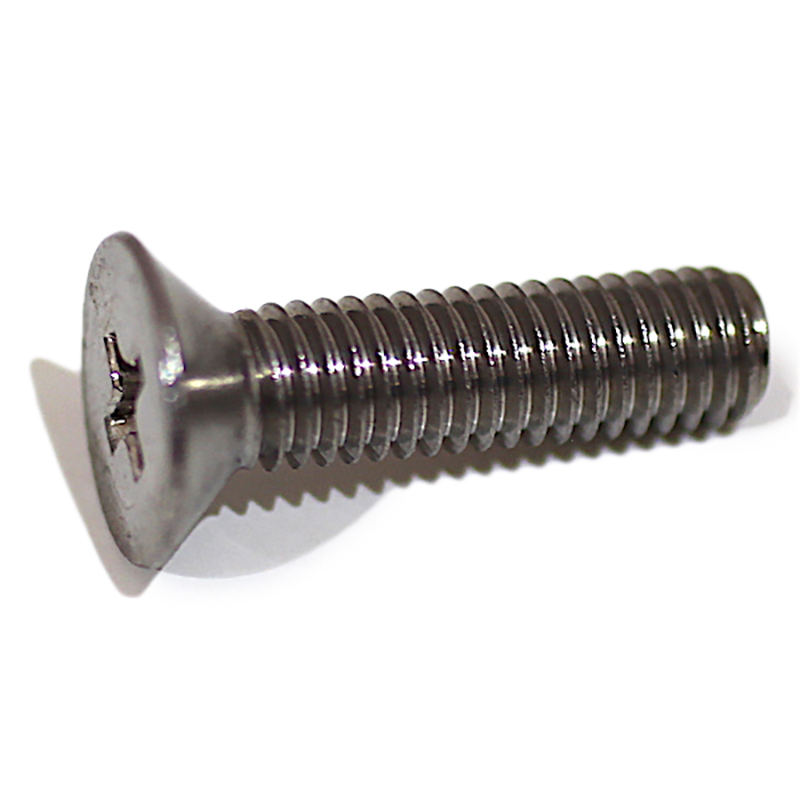 Besi JF Flat Head (Countersunk) Machine Screw DIN965 | Baut Baja dan ...