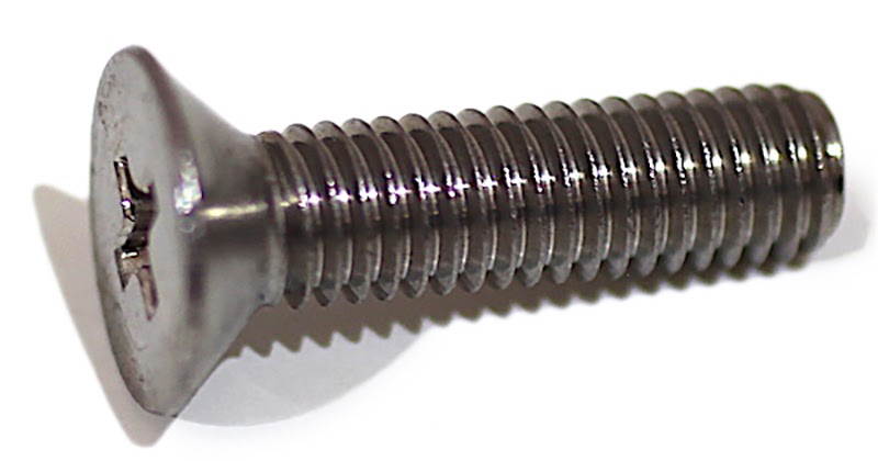 Besi JF Flat Head (Countersunk) Machine Screw DIN965 | Baut Baja dan ...