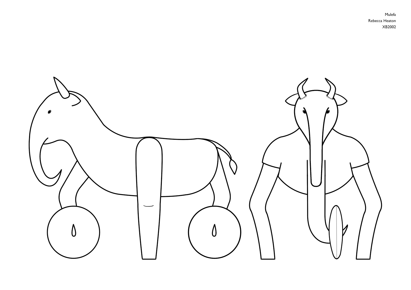 Beckie Heaton: Mulefa Blueprints