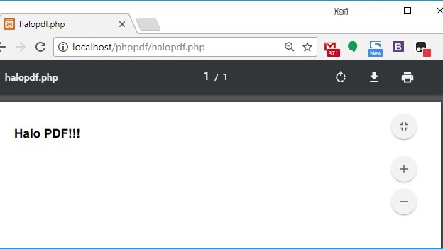 Membuat File PDF dengan PHP dan Library FPDF