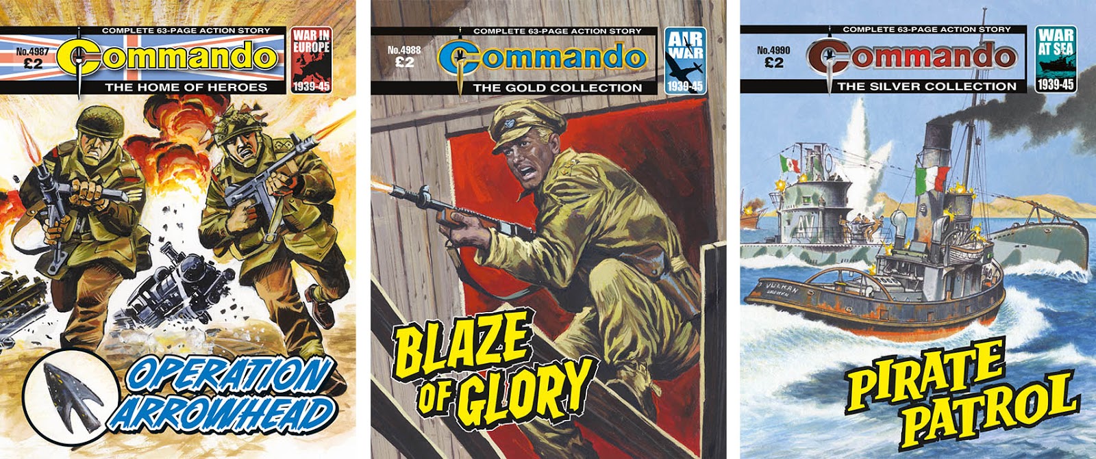 BLIMEY! The Blog of British Comics: New COMMANDO comics out this week