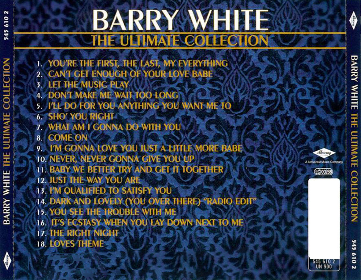 Compilados Oldies: Barry White - The Ultimate Collection