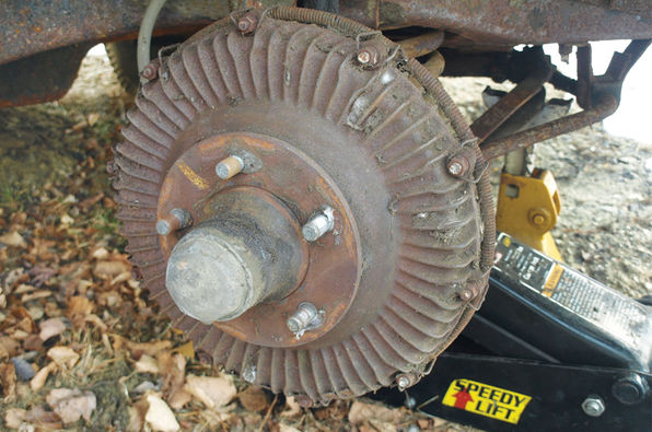 Just A Car Guy: The Ausco Lambert early hydraulic disc brakes