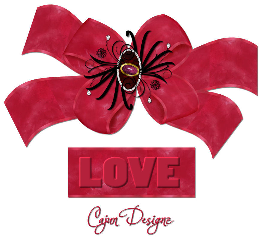 CajunDesignScrapz: Bow and Word Art