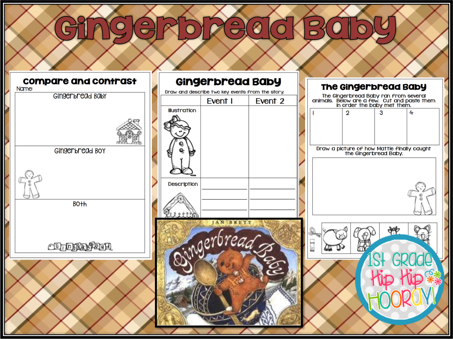 1st Grade Hip Hip Hooray!: Fun with Gingerbread