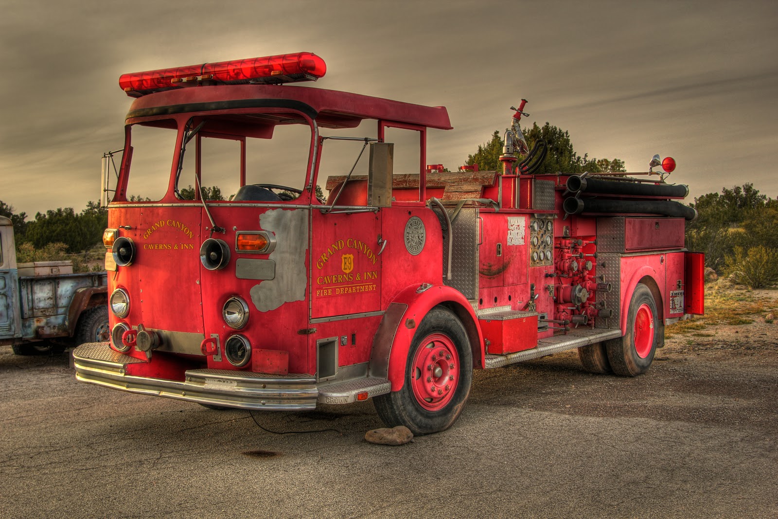 Jay Vee Kay Photography: Old Fire Truck - Grand Canyon