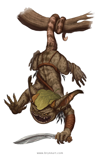 The Daily Bestiary: Monkey Goblin