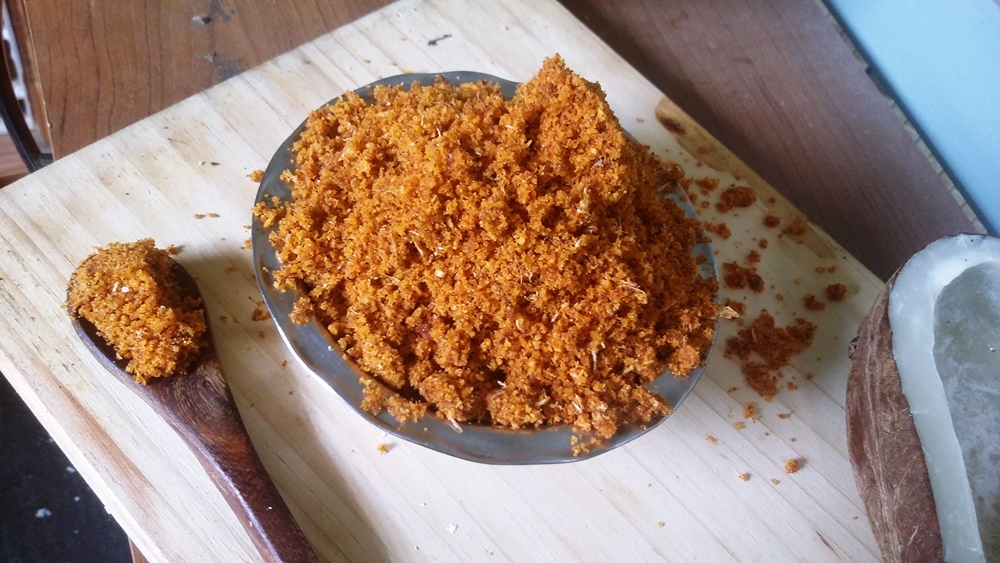 COLOURS OF NOMADIC LIFE: KOBRI CHATNIPUDI../SPICY COPRA CHUTNEY POWDER