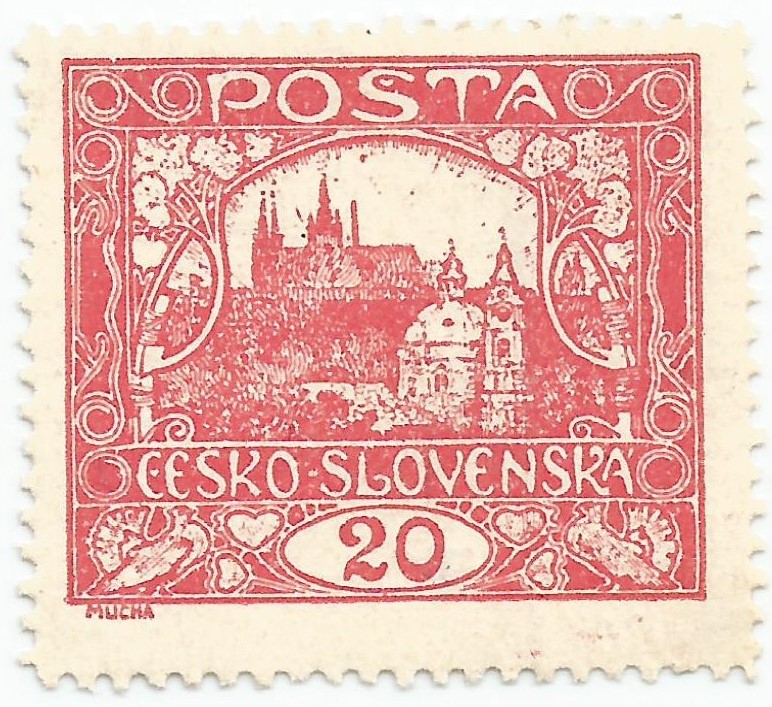 MYLA PHILATELY: Early Czechoslovakia Stamps