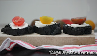 Pan de tinta de calamar