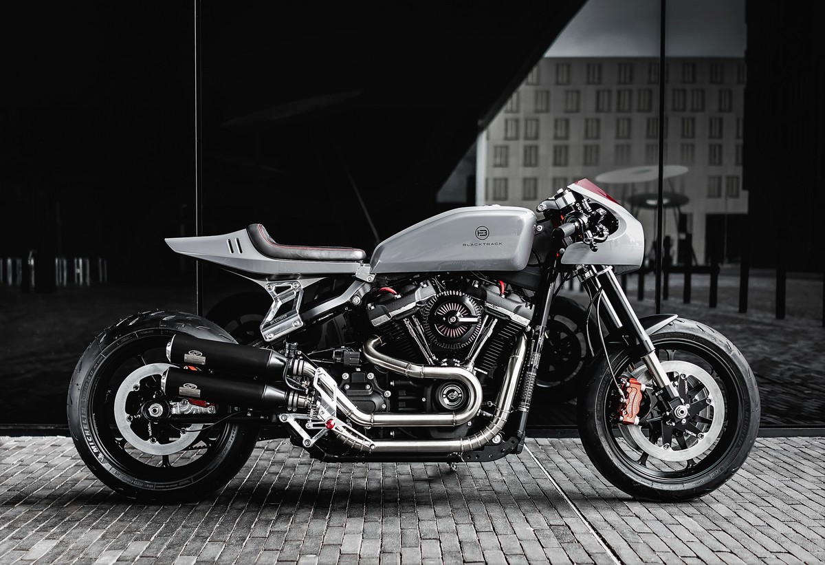 THE BLACKTRACK BT-03 — A MODERN-DAY HARLEY-DAVIDSON CAFE RACER ...