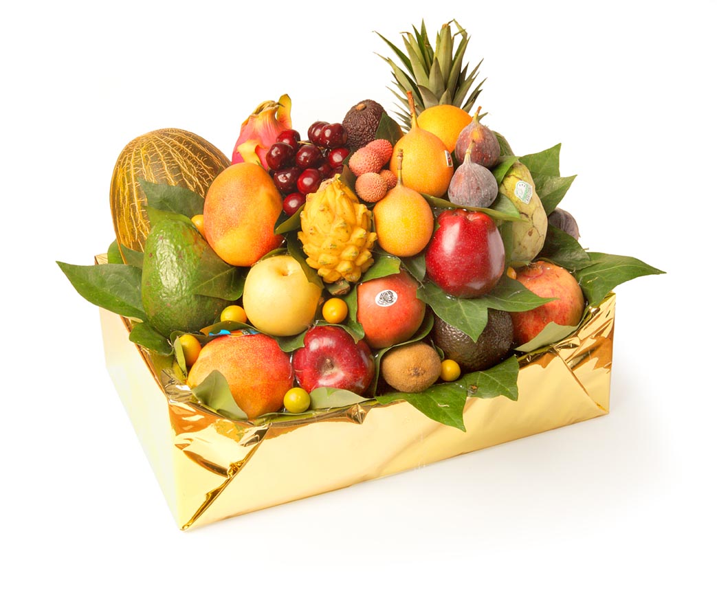 Fruteros con frutas - Imagui