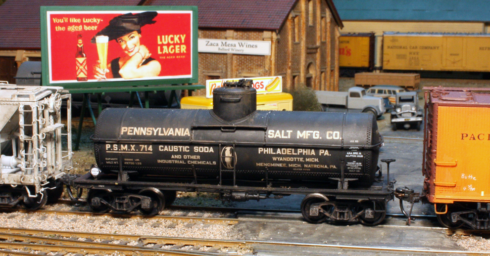 modeling the SP: Choosing a model car fleet, Part 15: tank car issues