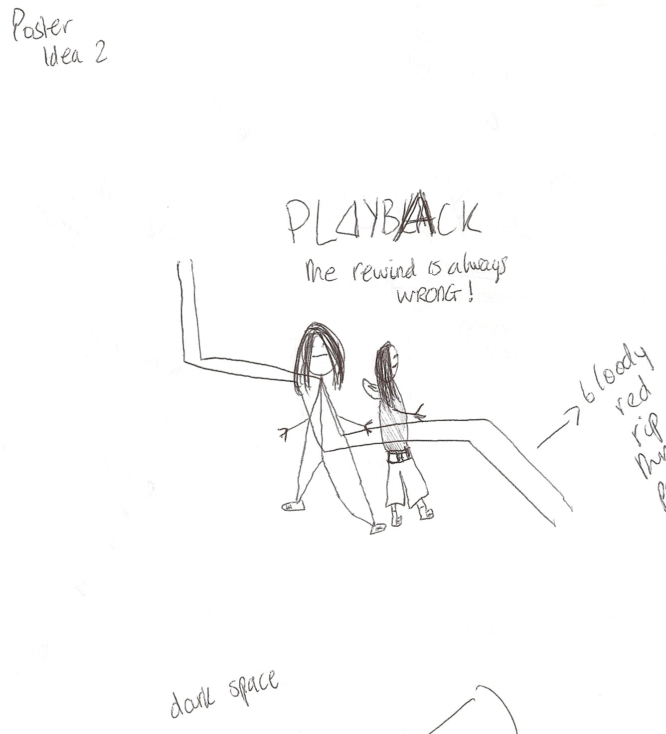 PLAYBACK: Poster - planning, drafts & production