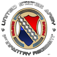 Military Insignia 3D : 1st, 2nd & 3rd U.S. Army Infantry Regiments