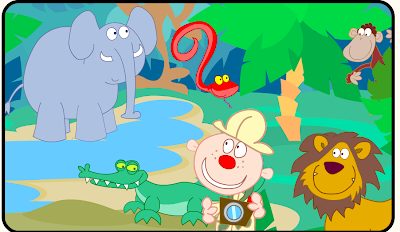 English for kids: MR. TUMBLE IN THE JUNGLE